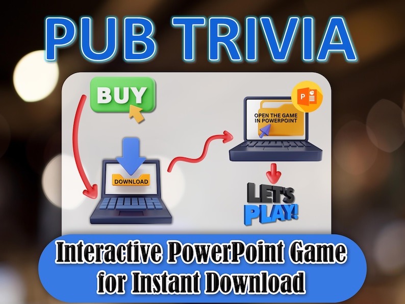 Pub Quiz Powerpoint Game, Pub Trivia Night Questions and Answers Quiz ...