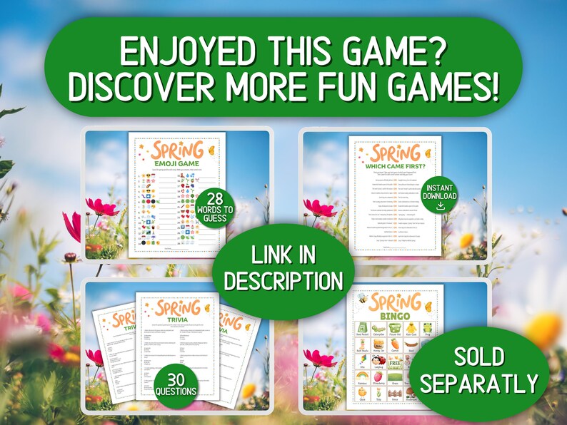 Spring Left Right Game Printable, Pass the Gift Party Game, Group ...