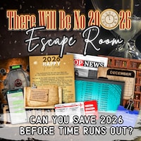 New Years Eve Escape Room Game, Printable NYE Escape Room for Kids or ...