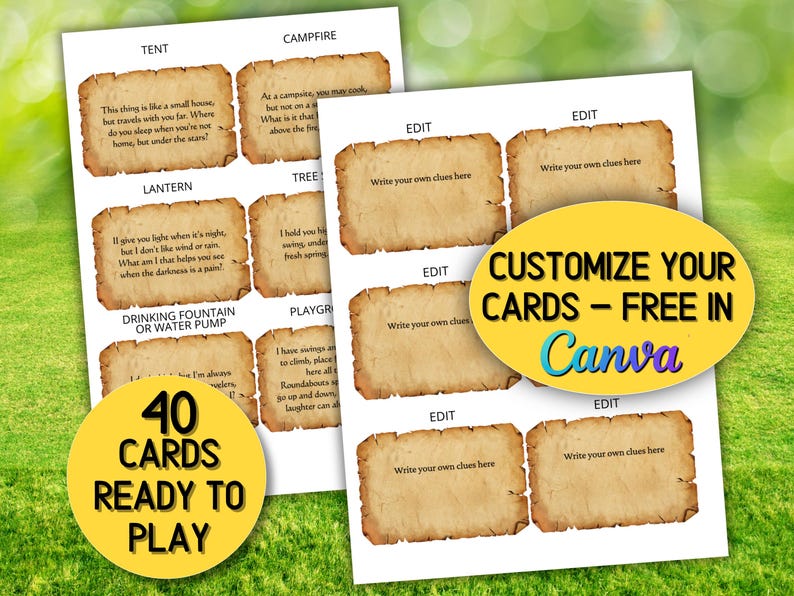 Outdoor Scavenger Hunt for Kids | Printable Outdoor Treasure Hunt for ...