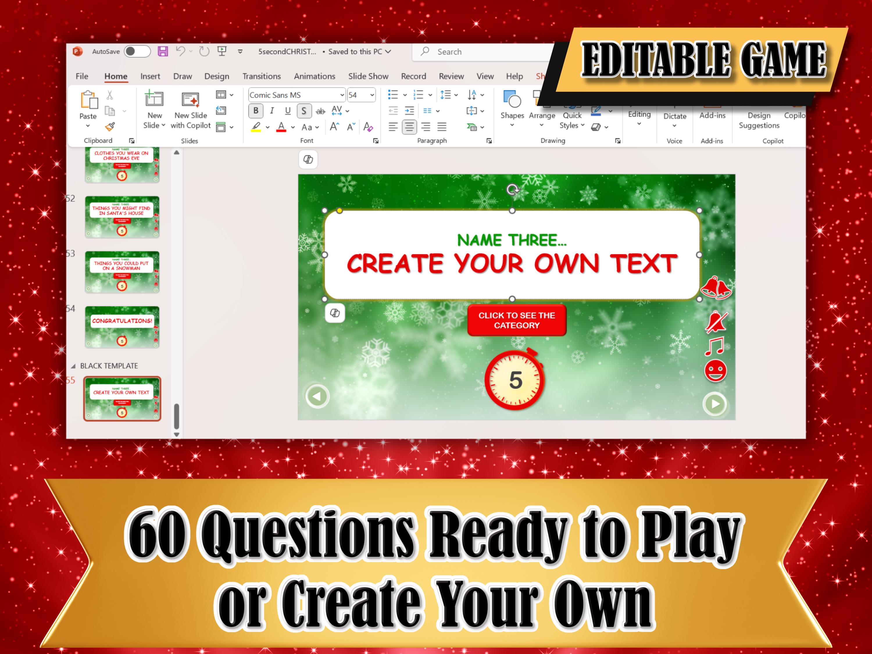 Memory Game Christmas Powerpoint Virtual Game Pictures Memorize Game ...