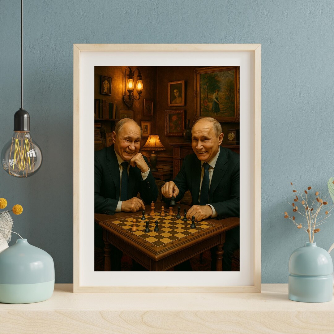 Funny Vladimir Putin Print, Meme Wall Art, Peephole Poster, Ring ...