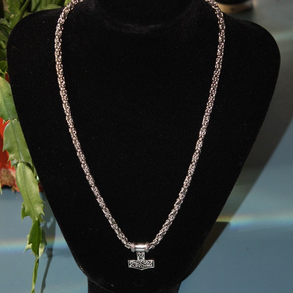 Chain Maille Pendant - Etsy