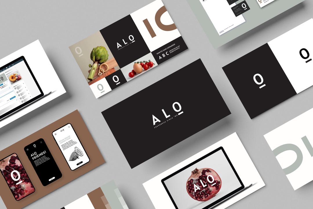 Alo Branding Kit – Canva & Illustrator Templates for Creatives | Logo ...