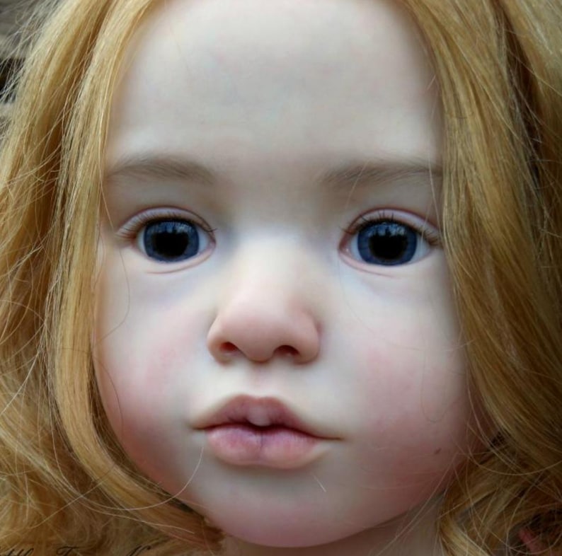 Aloenka by Natali Blick – 40" Girl or Boy – Human Hair – Full Arms & 3/ ...