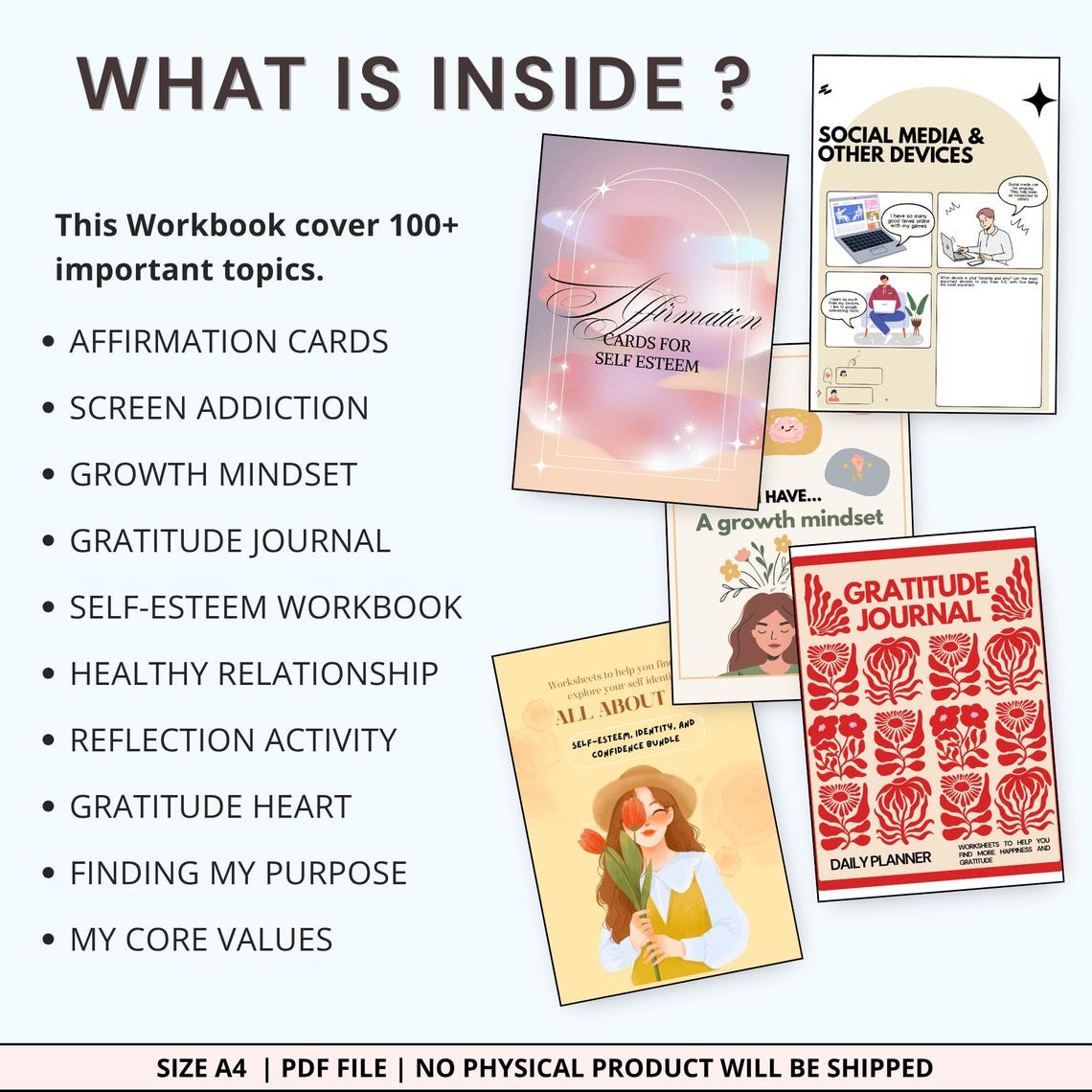 Teen Therapy Mega Worksheet Bundle, Therapy Workbook, Therapist Journal ...