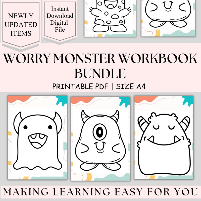 Worry Monster - Etsy