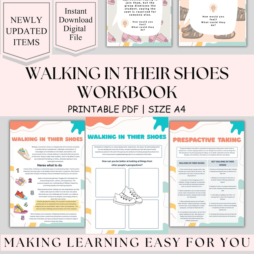 Walking in Their Shoes Perspective Taking, and Empathy-provoking ...