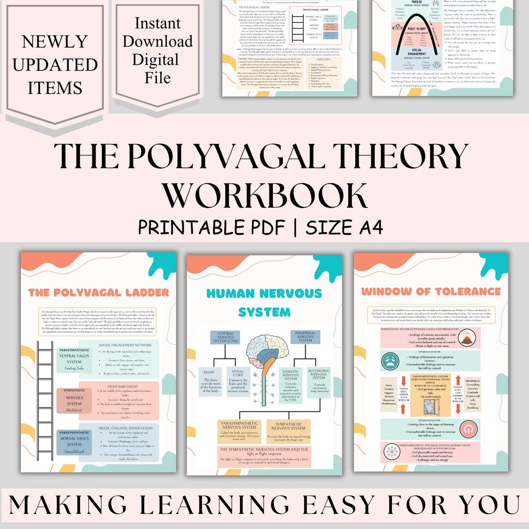 The Polyvagal Theory, Vagus Nerve Stimulation, Psychology, Therapy ...