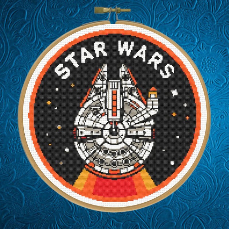 Death Star Cross Stitch - Etsy