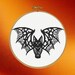 Bat Cross Stitch Pattern, Instant Download - Etsy