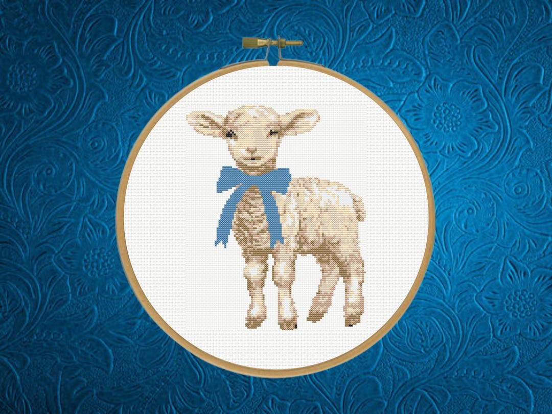 Sheep Cross Stitch Pattern, Instant Download - Etsy