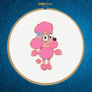 Blue Dog Cross Stitch Pattern, Blue Dog Firends Cross Stitch Pattern ...