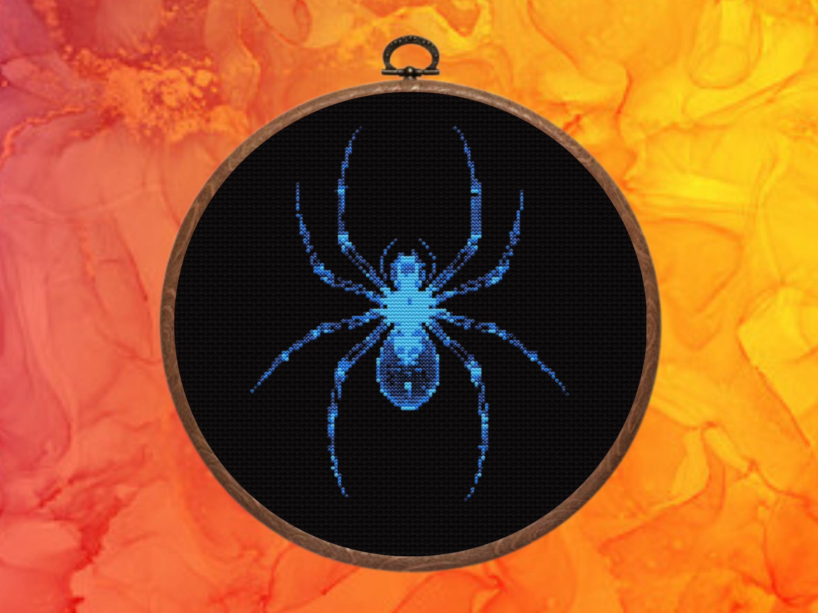 Spider X-ray Cross Stitch Pattern, Instant Download - Etsy