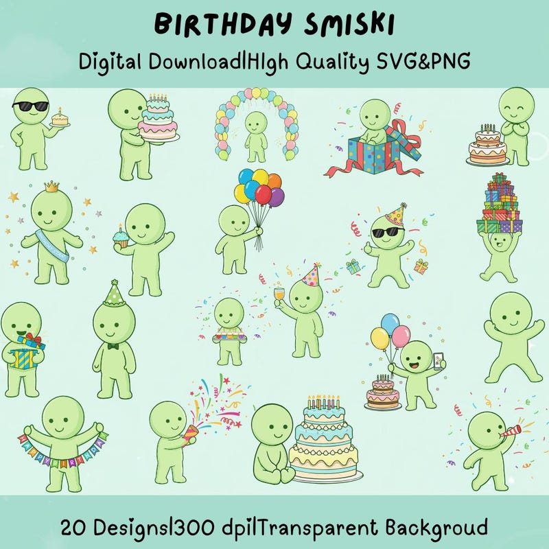Smiski Png Transparent - Etsy