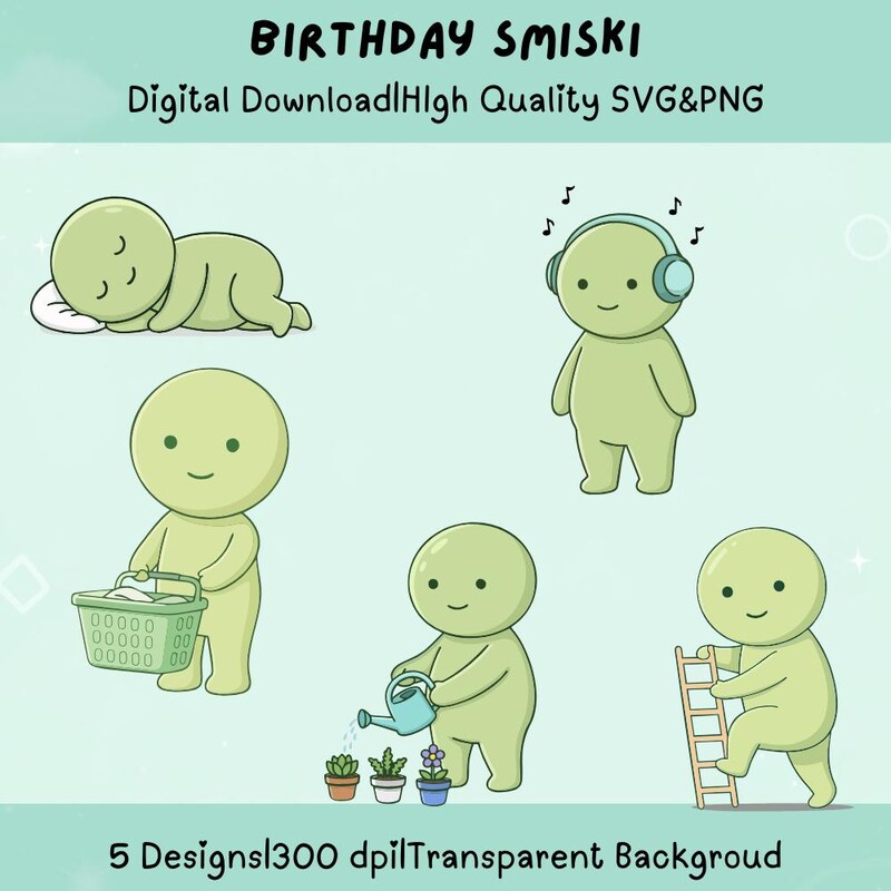 Smiski Png Transparent - Etsy