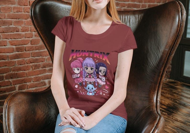 Huntrix Kpop Demon Hunters | Valentine Anime Girl Group (digital ...