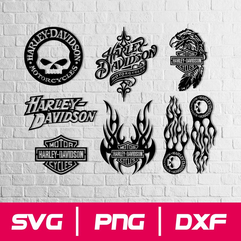 Harley Davidson Svg Files for Cricut - Etsy
