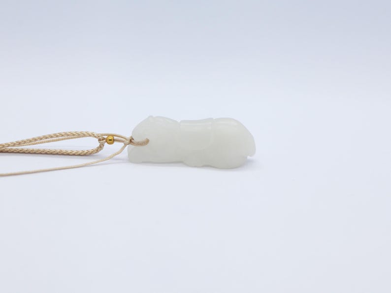 Nephrite Jade Horse Pendant, Hand-carved Tang Dynasty Talisman - Etsy