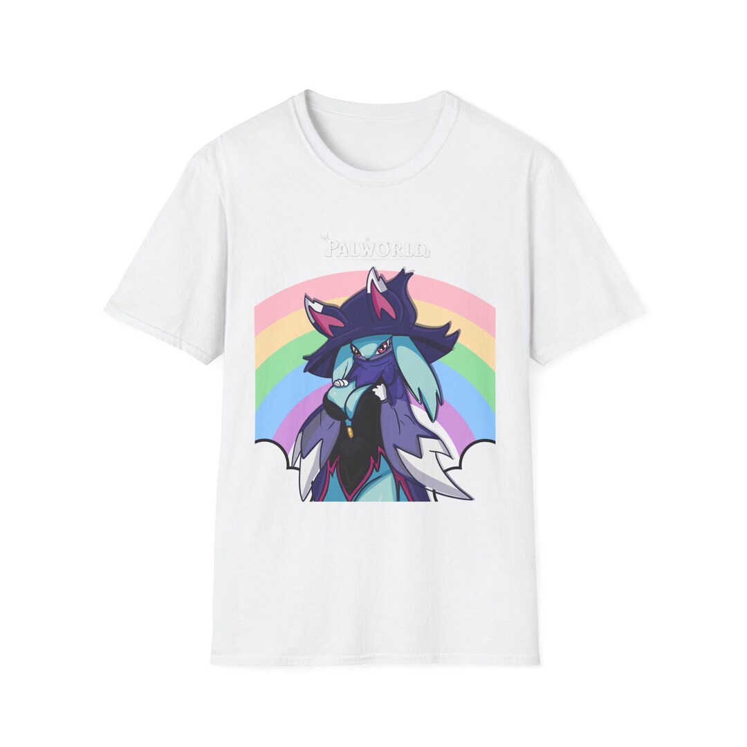Rainbow Katress Palworld Pal - Short Sleeve Comfort Shirt - Stylish and ...