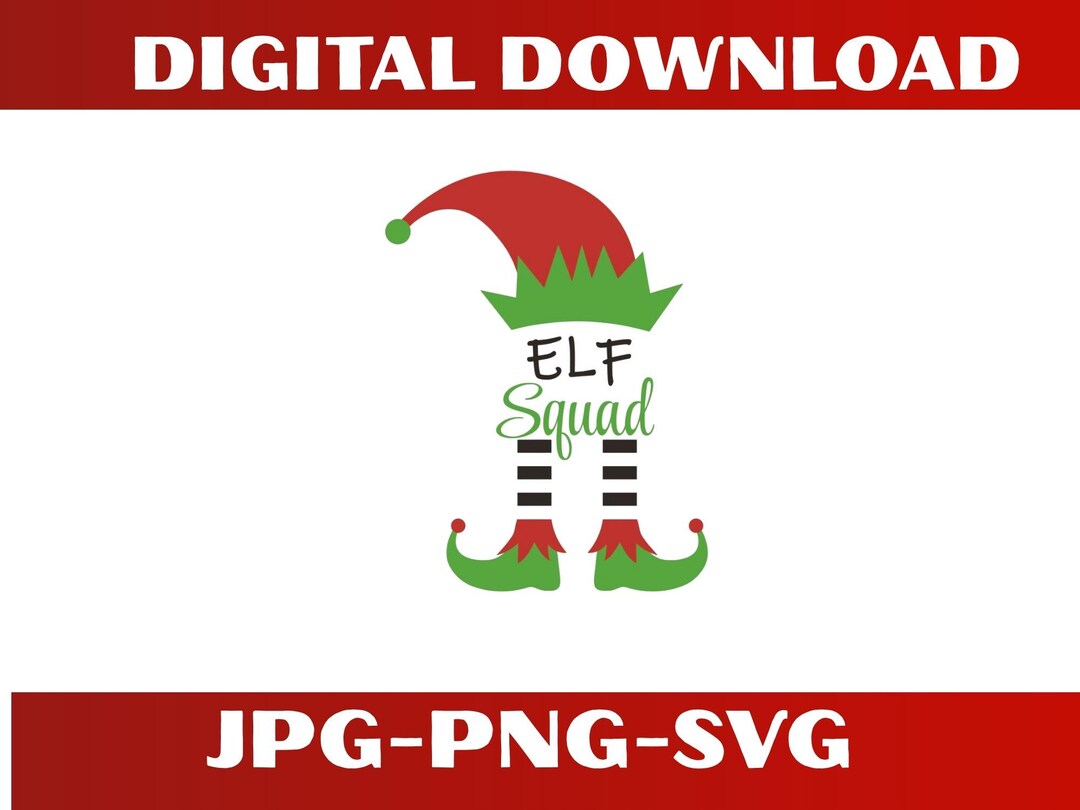 Elf Crew SVG\ Christmas Elf SVG\ Holiday Squad SVG\ Kids Xmas Svg ...