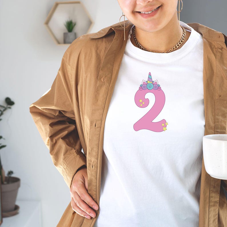 Unicorn Numbers Clipart | Rainbow Numbers | Cute Unicorns Digital Art ...