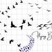 Flying Bird SVG Bundle: Flock of Birds Cut Files (JPG, PNG) - Etsy