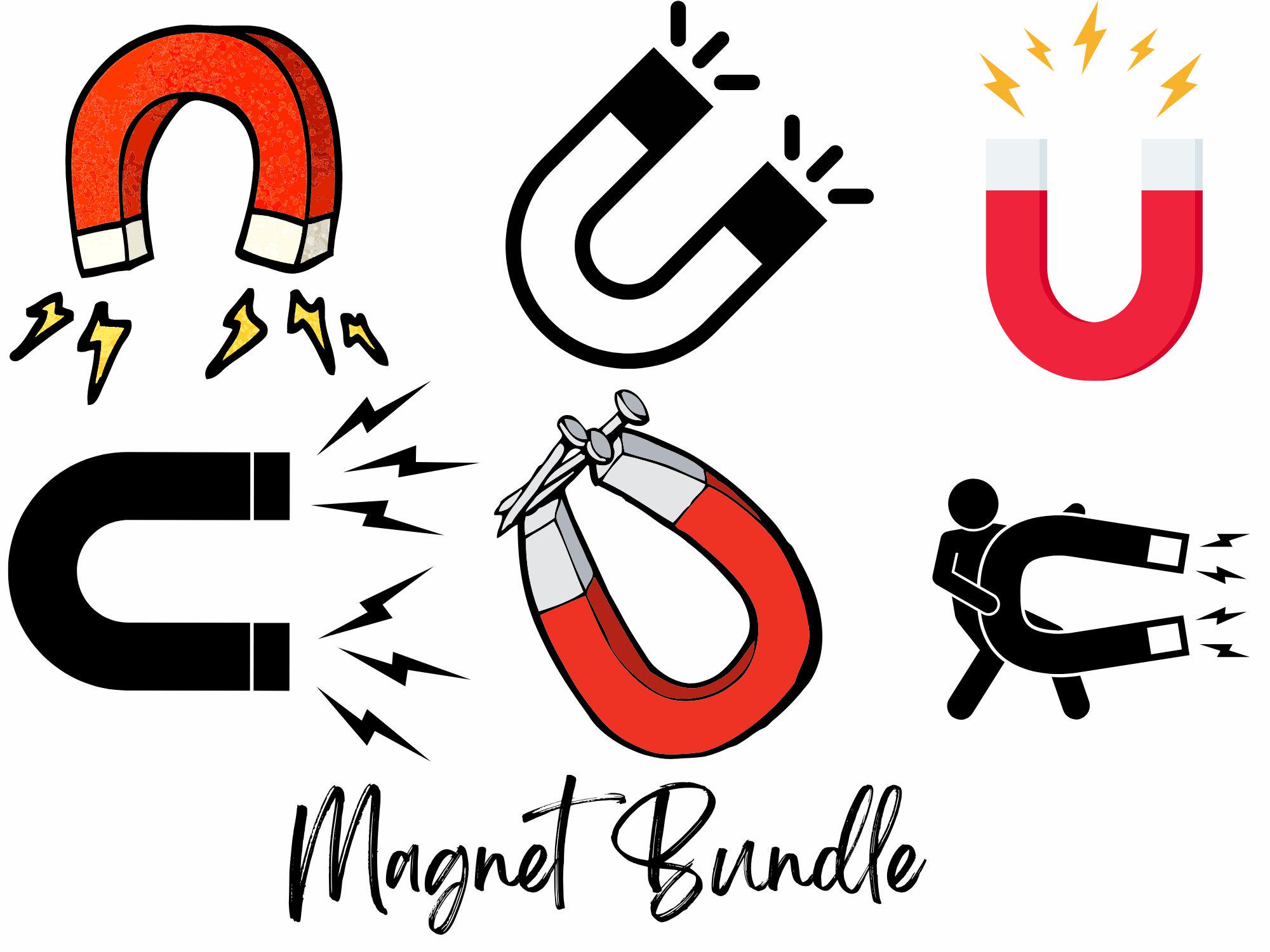 Magnet SVG Files, Icon Clipart (digital Download) - Etsy