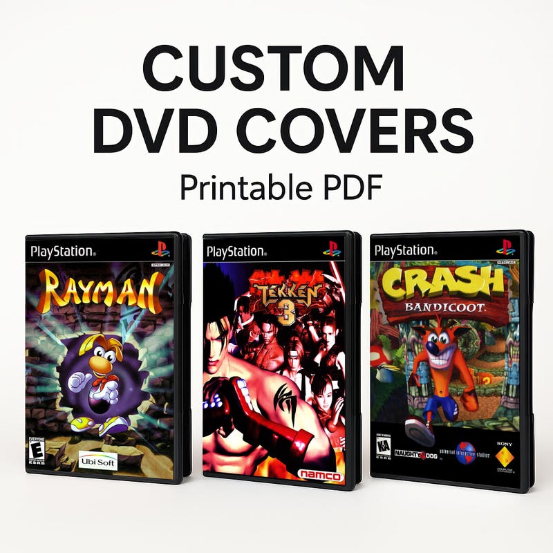 Ps1 Cover Art - Etsy