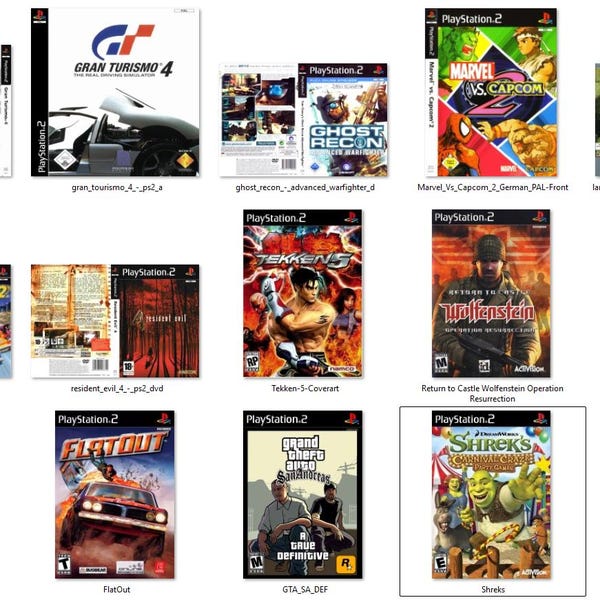 Ps2 Covers - Etsy