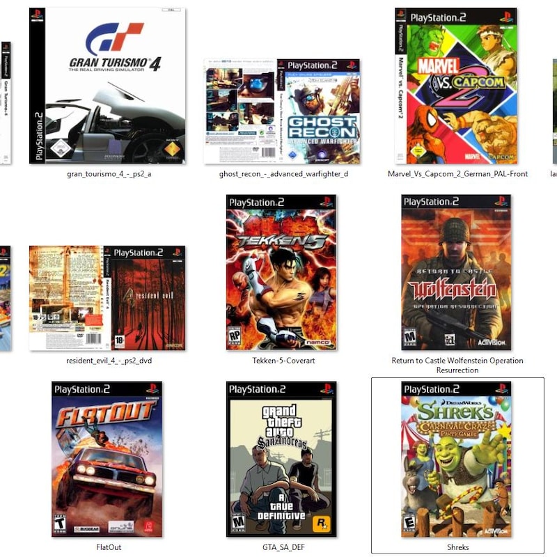 Ps2 Covers - Etsy