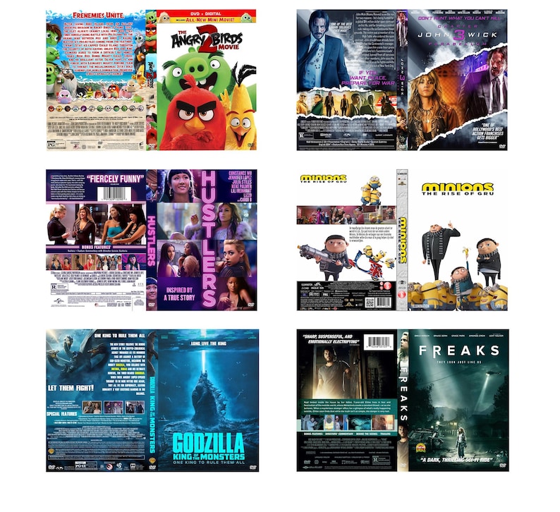 Custom DVD Cover Art: Printable Movie Insert (PDF Digital Download) - Etsy