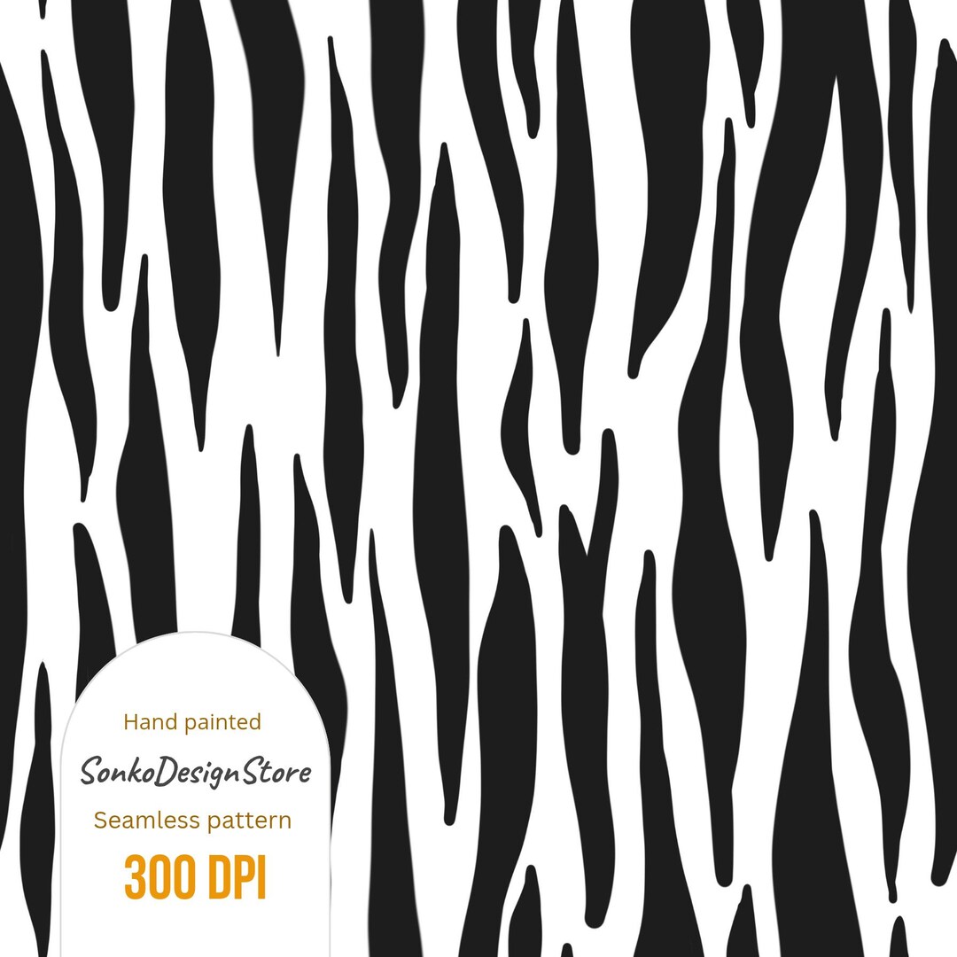Zebra Print Seamless Repeating Pattern, Zebra Skin for Sublimation ...