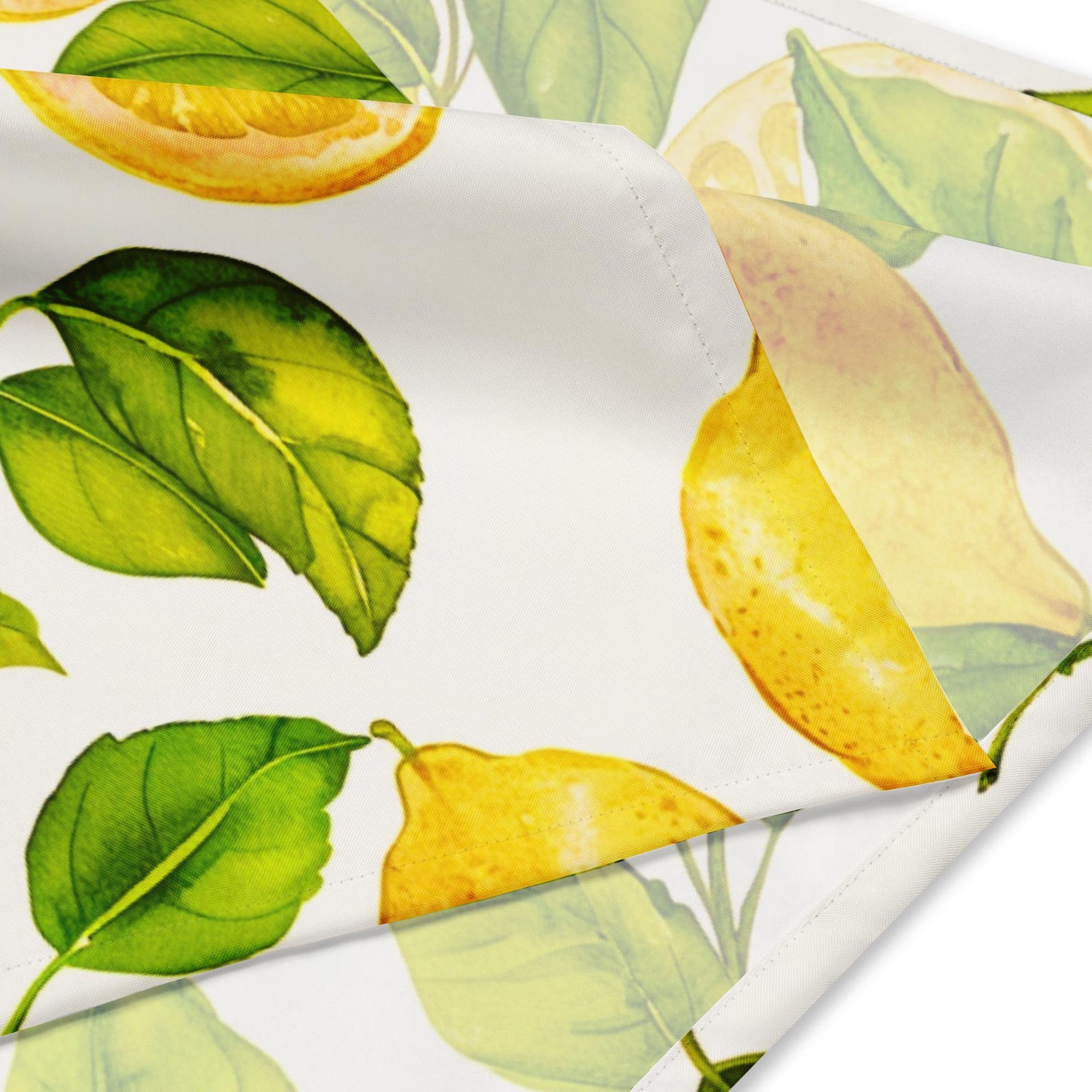 Lemon Print Scarf, Italian Summer Bandana, Amalfi Coast Headscarf ...