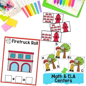 Fire Station Dramatic Play Printables: Firefighter Role Play Activities ...