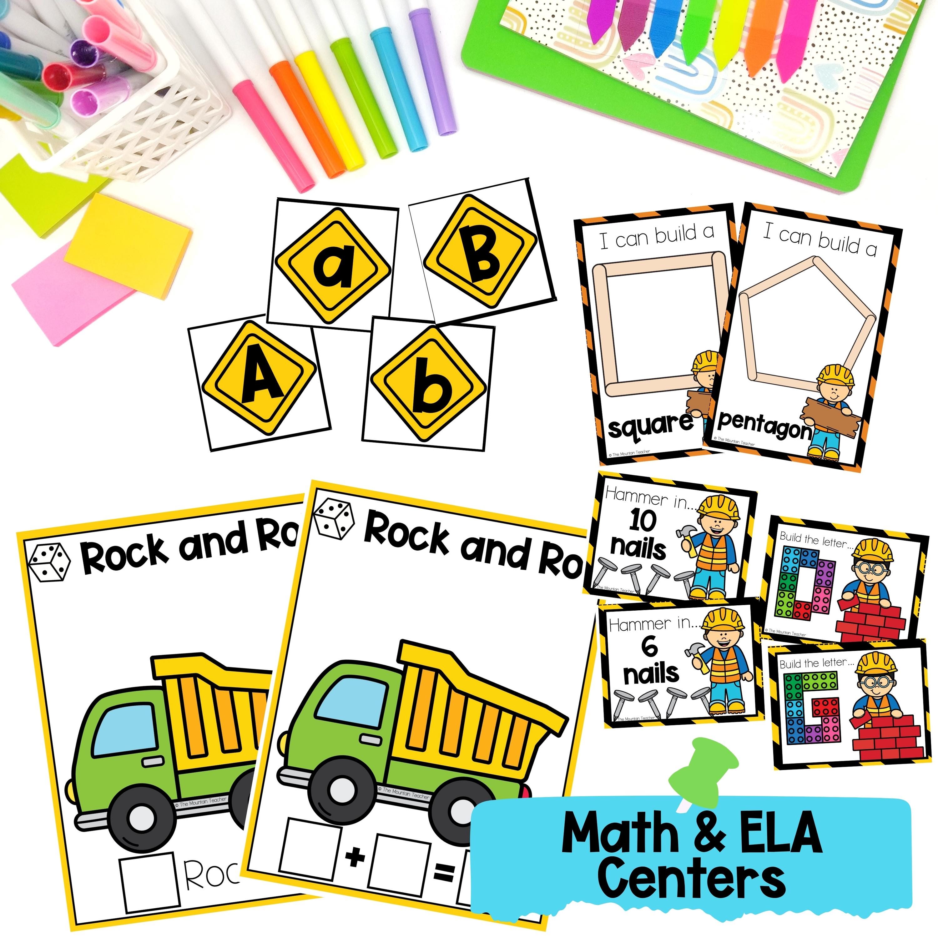 Construction Zone Dramatic Play Printables: Preschool Activities (PDF ...