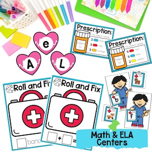 Doctor's Office Dramatic Play Printables: Hospital Role Play (PDF ...