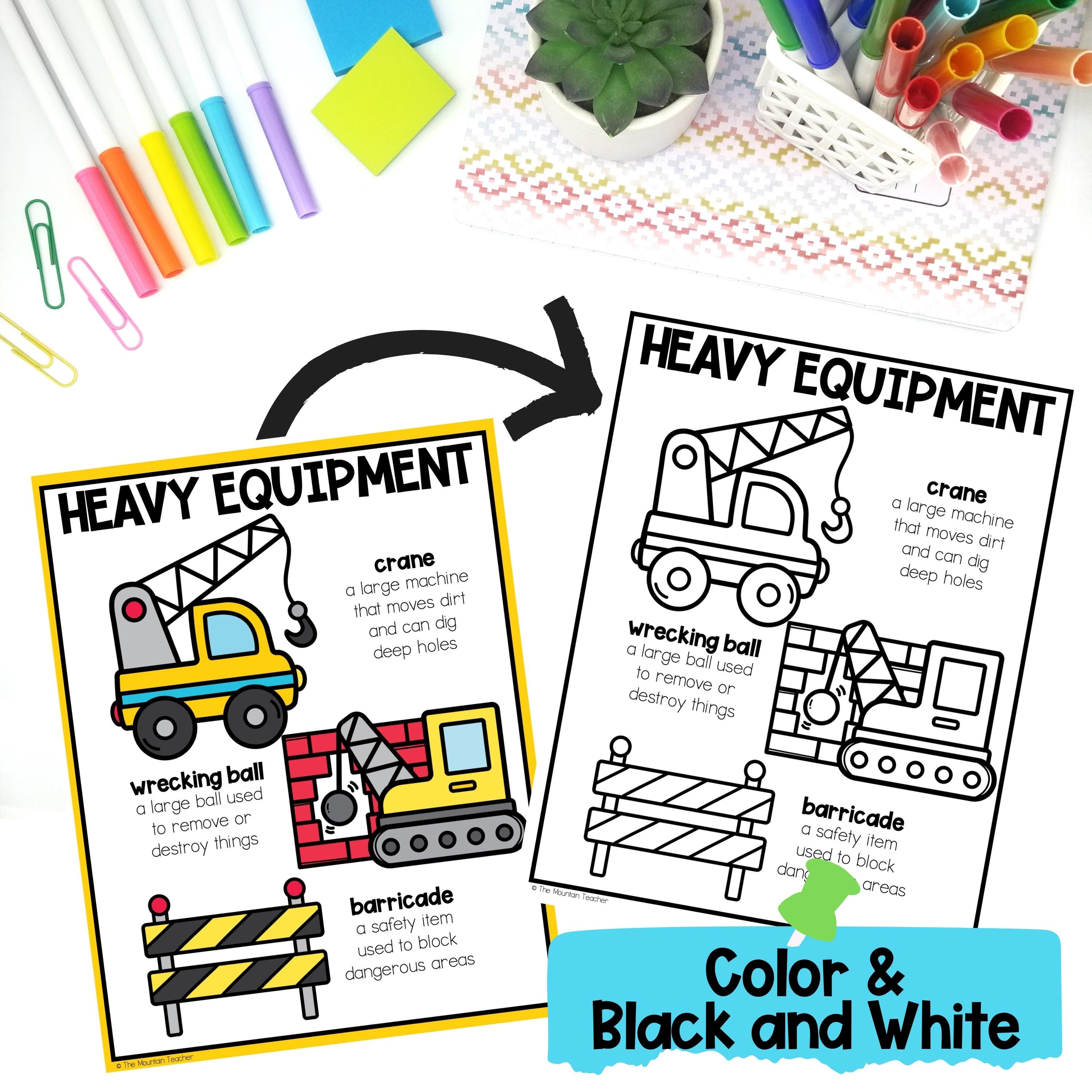 Construction Zone Dramatic Play Printables: Preschool Activities (PDF ...