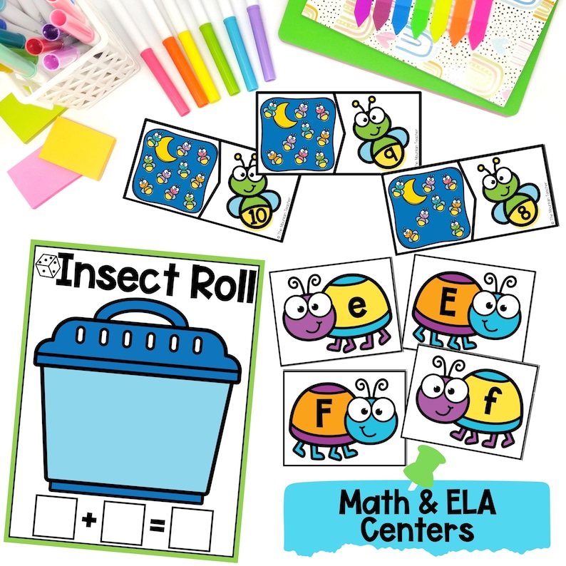 Bug Lab Dramatic Play Printables: Insect Catching Role Play Activities ...
