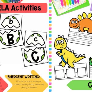 Dinosaur Dramatic Play Bundle - Dino Fossil Dig Site Printables ...