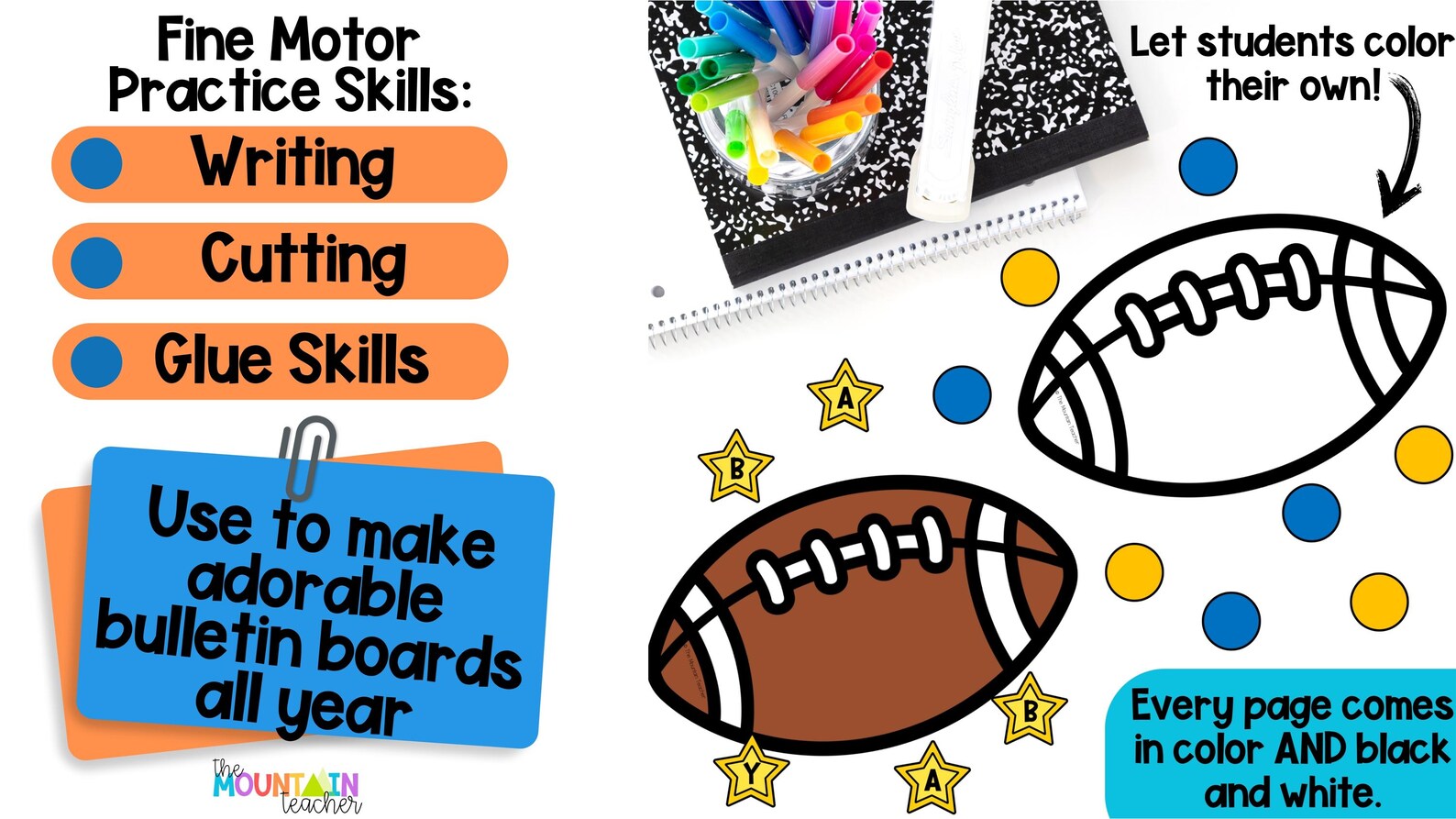 Football Name Spelling Craft Kit: Editable Phonics Activity (digital ...