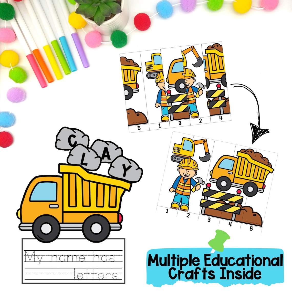 Construction Zone Dramatic Play Printables: Preschool Activities (PDF ...