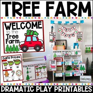 Christmas Tree Farm Dramatic Play Printables: Holiday Role Play ...