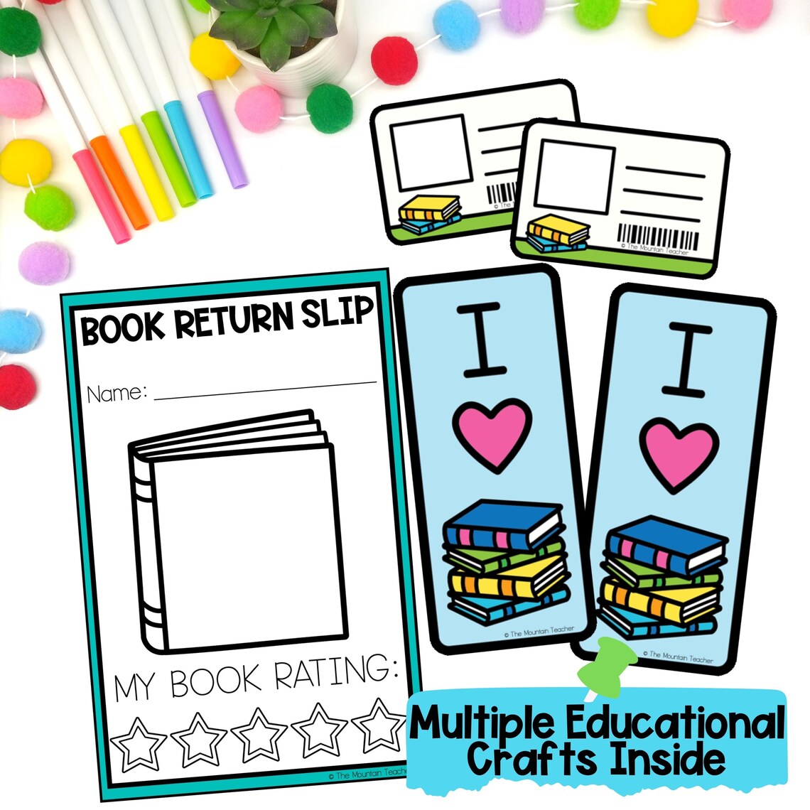 Library Dramatic Play Printables: Librarian Role Play Activities ...