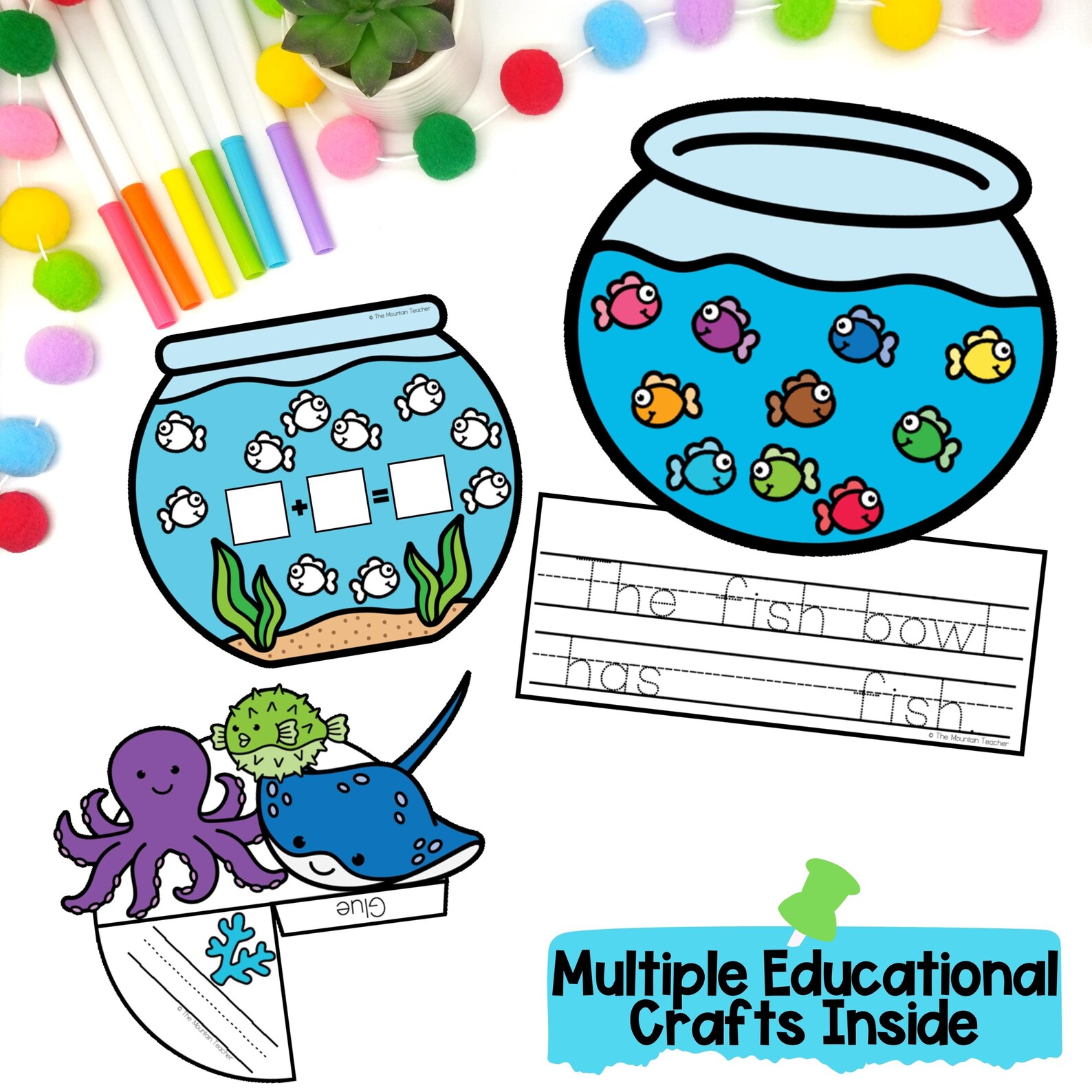 Aquarium Dramatic Play Printables: Ocean and Fish Role Play Activities ...