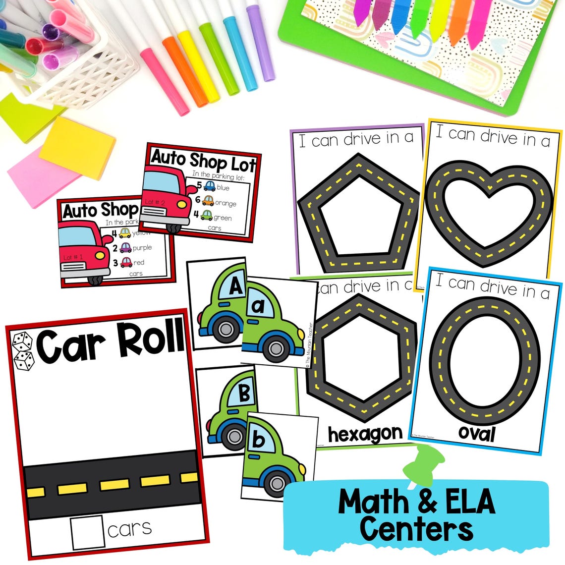 Auto Shop Dramatic Play Printables: Preschool Activities (digital ...