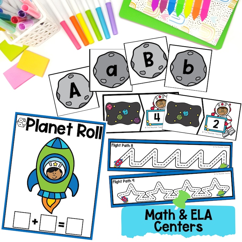 Space Station Dramatic Play Printables: Preschool & Toddler Activities ...