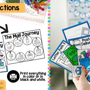 Post Office Dramatic Play Printables: Homeschool & Classroom (PDF ...