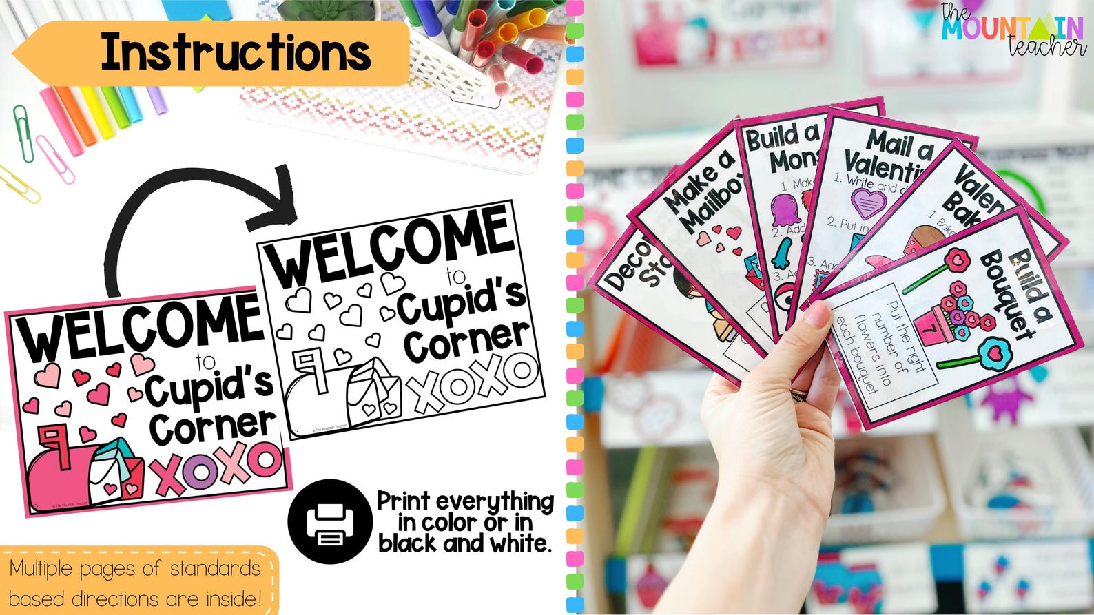 Valentine's Day Bakery Dramatic Play Printables: Winter Role Play ...