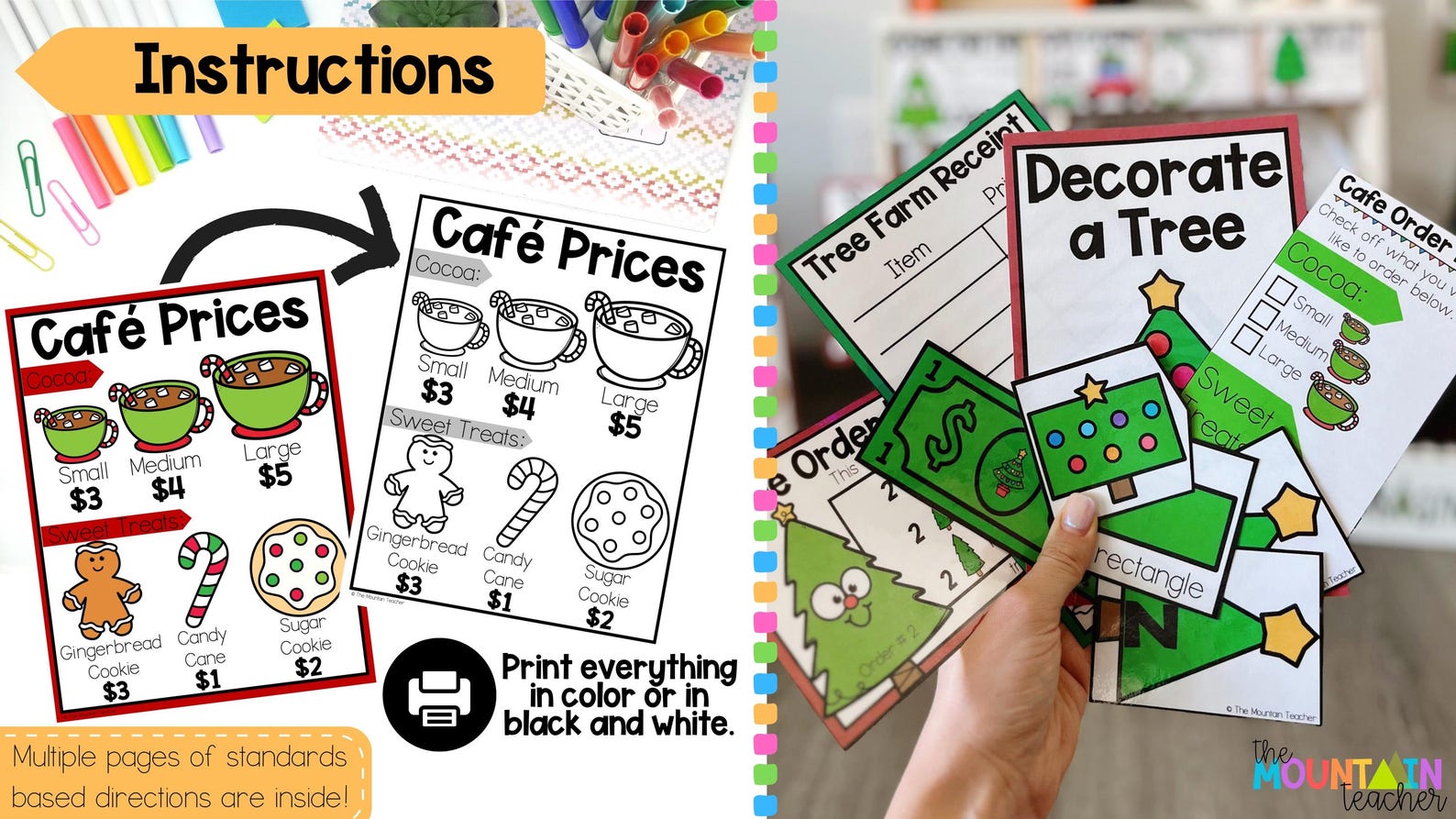 Christmas Tree Farm Dramatic Play Printables: Holiday Role Play ...